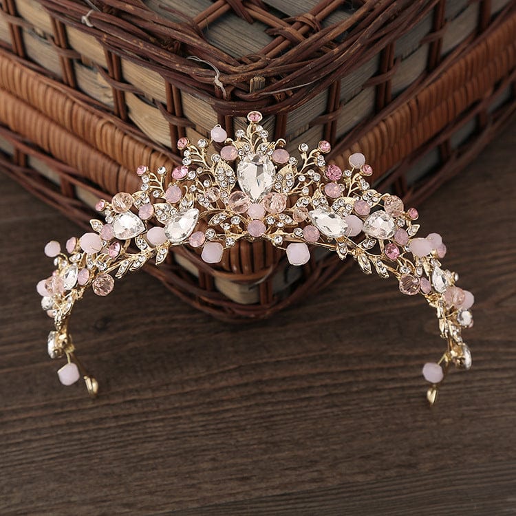 Sunnypetal Princess Luxury Elegant Pageant Tiara Headband Rhinestone C ...